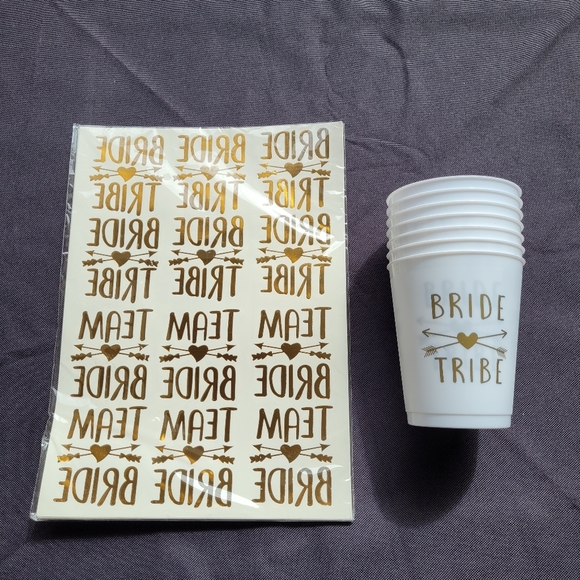 Bachelorette | Party Supplies | Bride Tribe Bachelorette Tattoos And ...